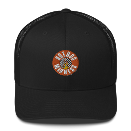 Hot Rod Madness Black Snapback Hat